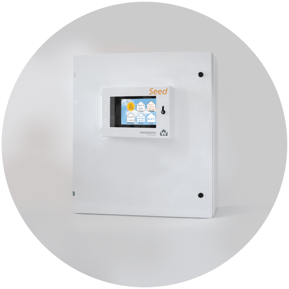Touchscreen Greenhouse Climate Control - Seed